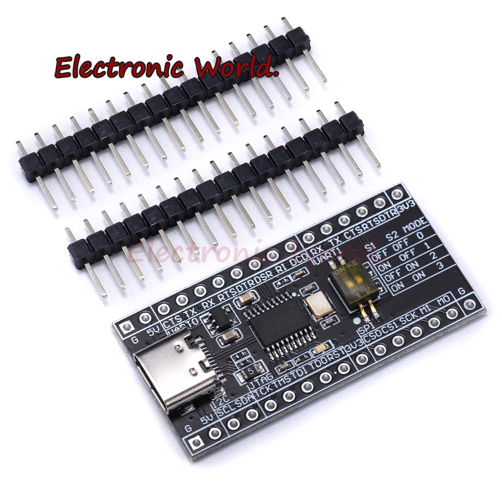 CH347 Development Board Module USB2.0 High Speed USB to UART / I2C / SPI / JTAG / GPIO Open ...