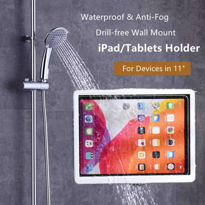 Bathroom Shower Tablet Pc Waterproof Box with 360° Rotation Angle ...