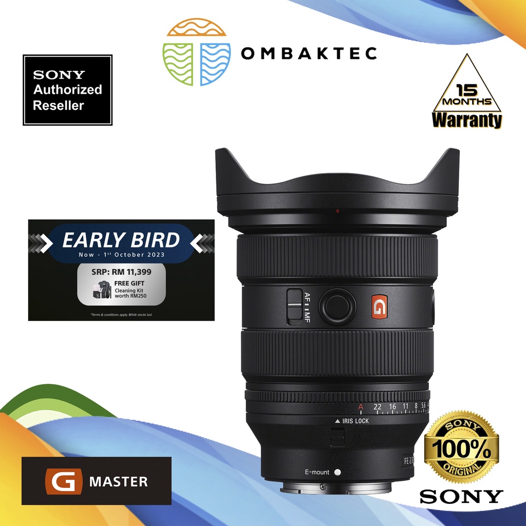 Early Bird Offer - Sony SEL1635GM2 Full Frame FE 16-35mm F2.8 GM II wide-angle zoom | Shopee ...