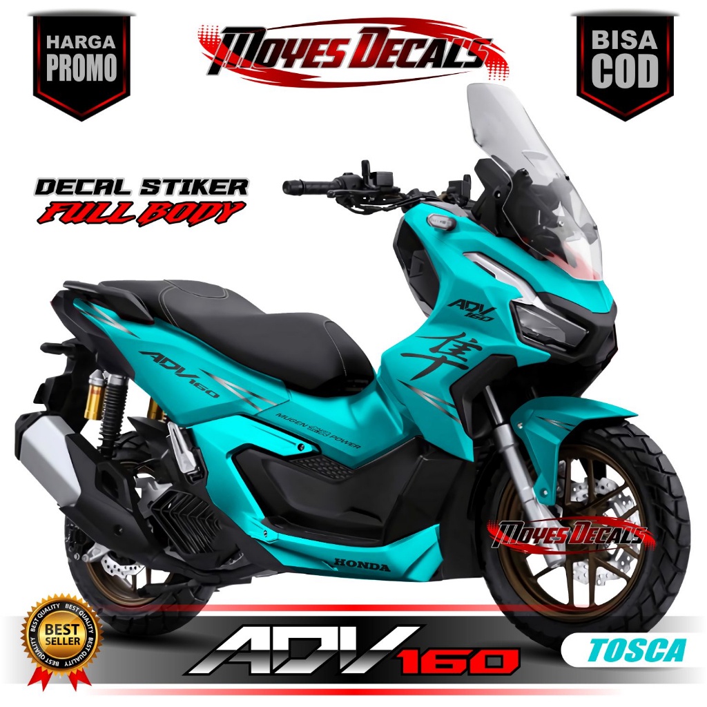 Newest Decal ADV 160 Fullbody Dekal Sticker Variation Honda ADV 160 ...