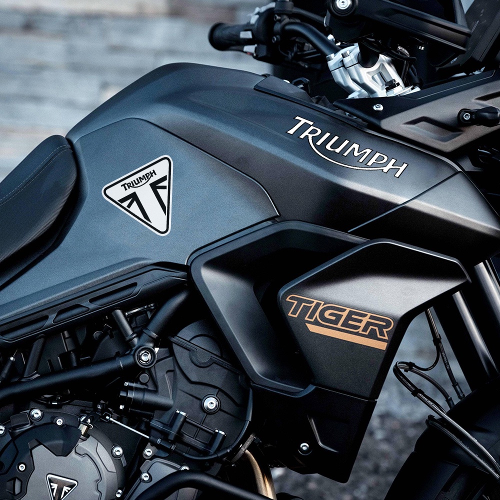For Triumph Bobber Street Twin Logo Emblem Motorcycle Fuel Tank Helmet ...