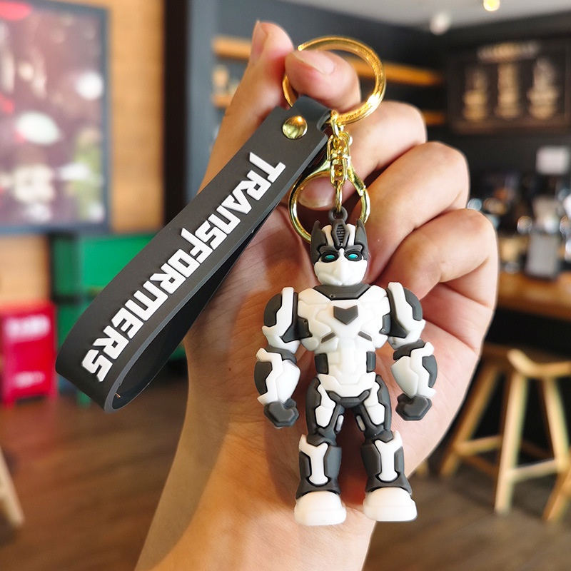 Transformers Keychain Action Figures Optimus Prime Bumblebee Pendants ...