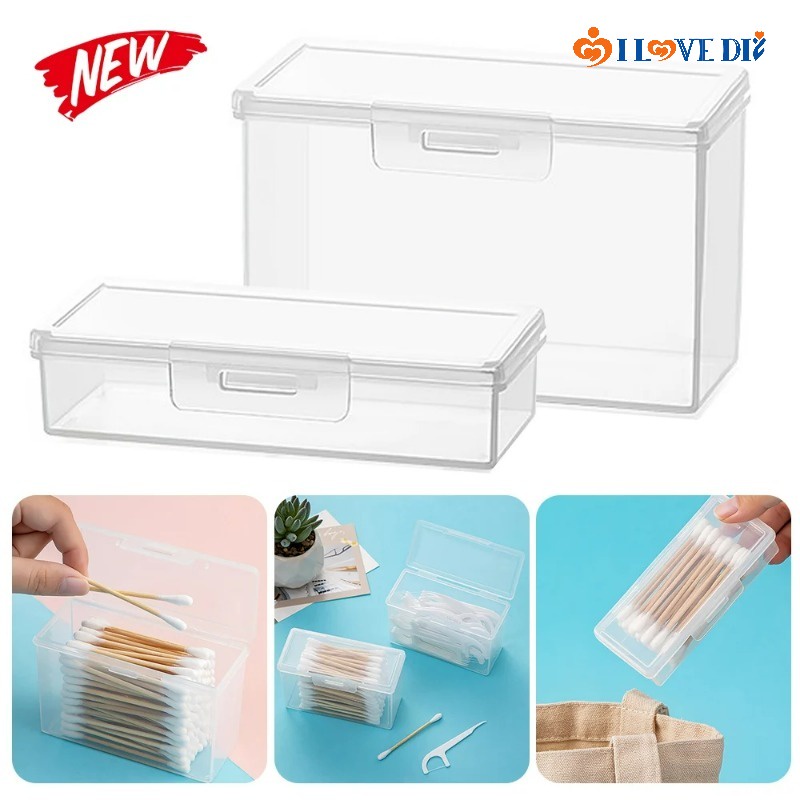 Empty Transparent Rectangle Storage Box/ Small Card Objects ...
