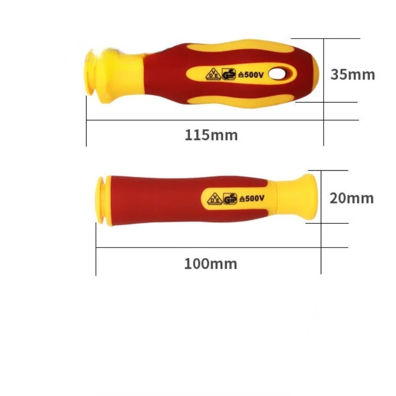 Insulated Electrician Screwdriver High Hardness Set Household Magnetic ...