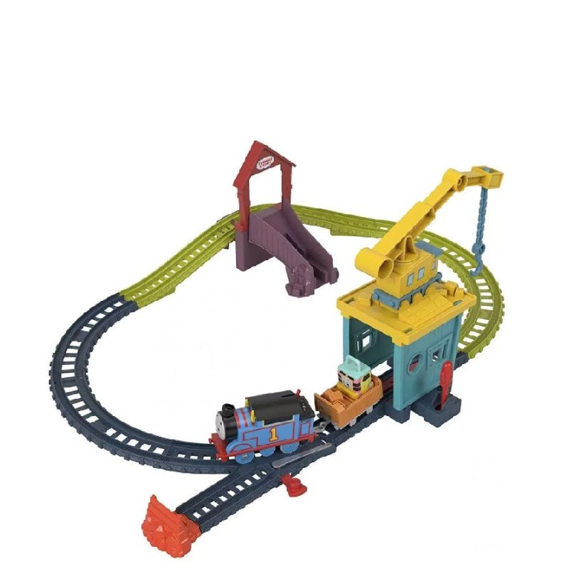 Thomas & Friends Motorized Carly & Sandy Set Fix 'Em Up Friends Track ...