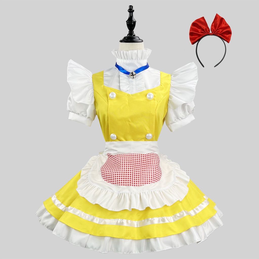 Lolita Cosplay · Lotte Japan Doraemon · Anime Costume · Cute cos Maid ...