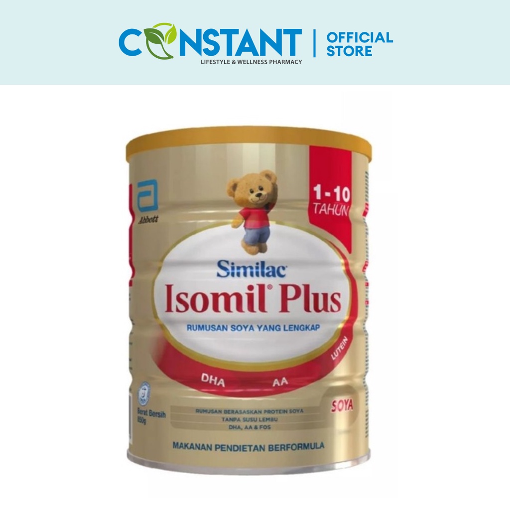 Abbott Isomil Plus Children's Soy Milk Formula 850g (1-10 years old ...