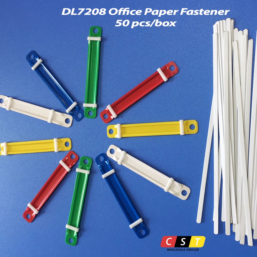 DL7208 Office Paper Fastener (50 pcs/box) | Shopee Malaysia