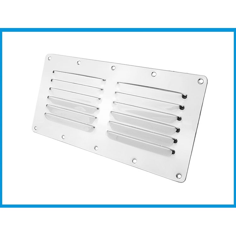 Stainless Steel 304 Boat Marine Square Air Vent Louver Vent Grille ...