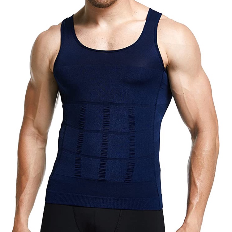 NEW SHAPERLUV Male Shaper Tank, Shaperluv Body Shaper Shirt, Men Body ...