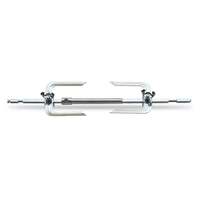 Metal Toaster Oven Accessories Chicken Roaster Spit Rotisserie Fork ...
