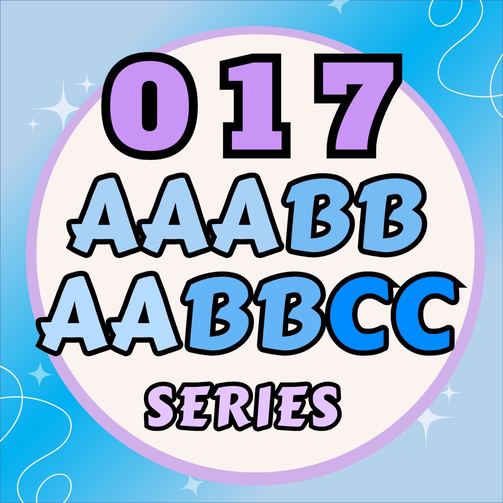 VIP Number 017 AAABB AABBCC Series Malaysia Beautiful Phone Number ...