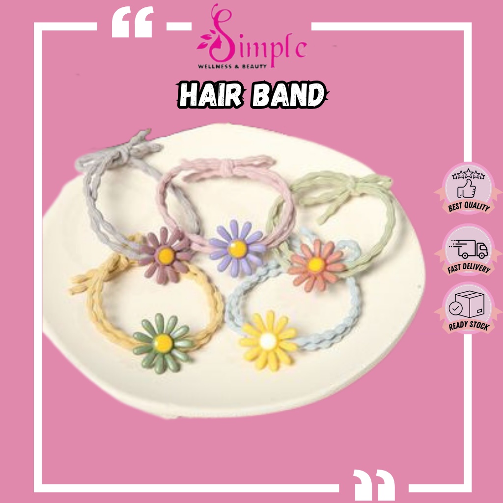 Hair Ropes Korea Women Elastic Rubber Band Hair Accesories Simple ...