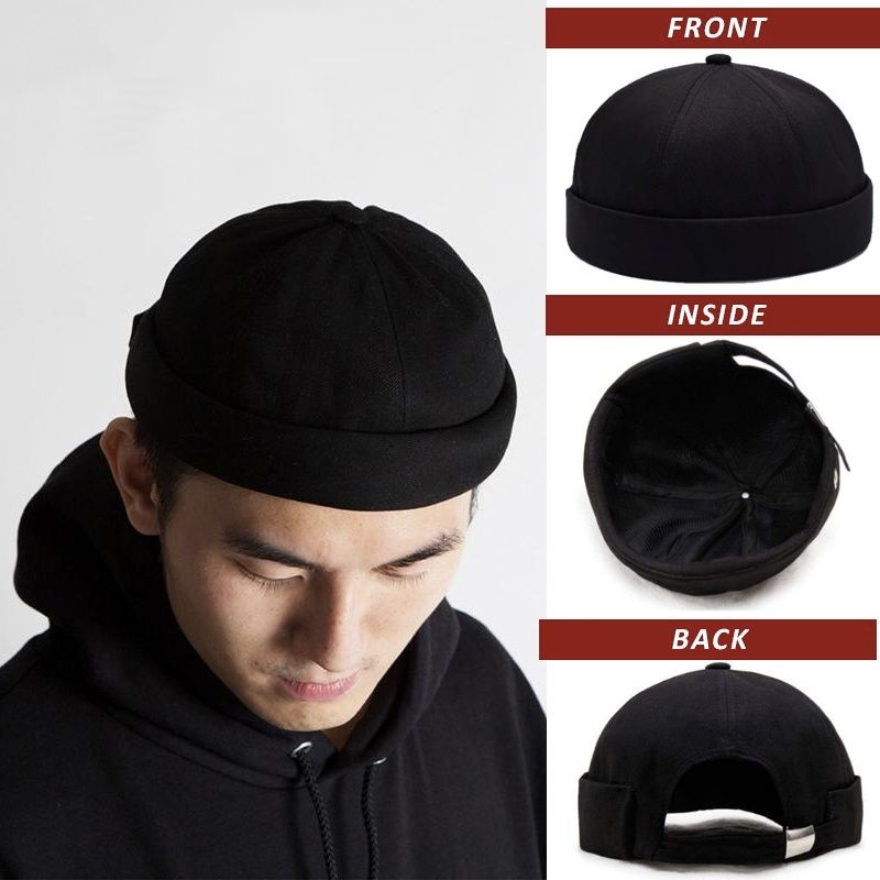 Korean Style MikiHat Topi Kopiah Viral Topiah Trend Baru Songkok Roll ...