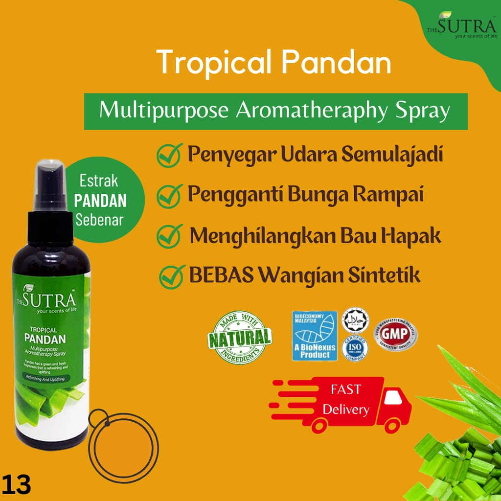 🔥SHIP TODAY🔥Pewangi Aromaterapi Pandan|Pelbagai Guna|Pengganti Bunga ...