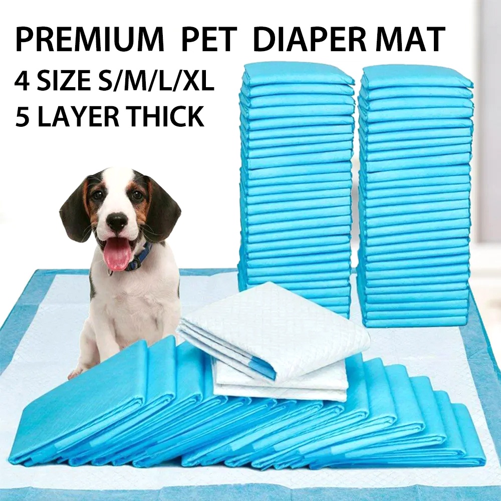 Pet Puppy Training Mat Wee Wee Pad Pet Disposable Urine Mat Diaper ...
