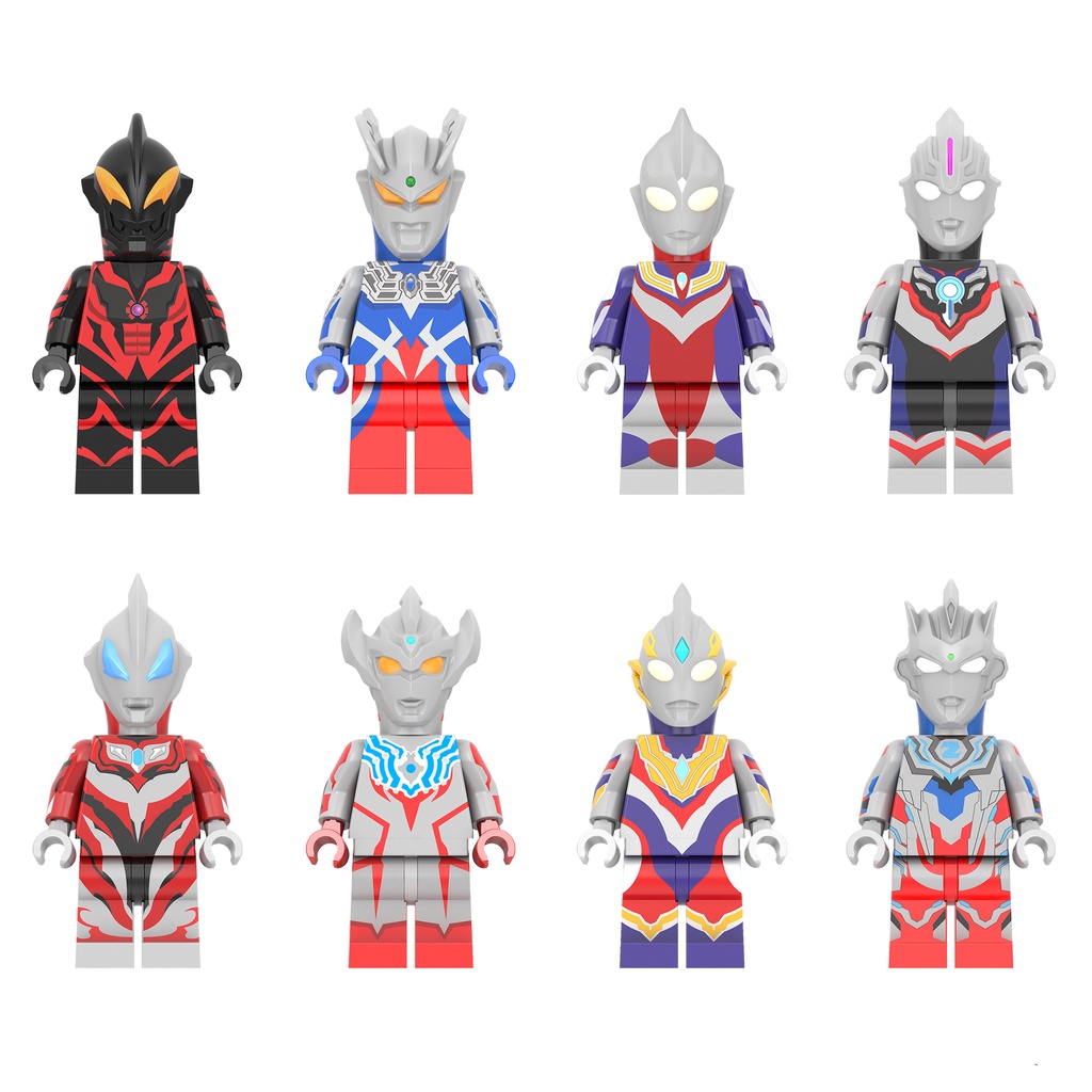 Anime Godzilla Compatible Lego Ultraman Building Block Minifigure ...