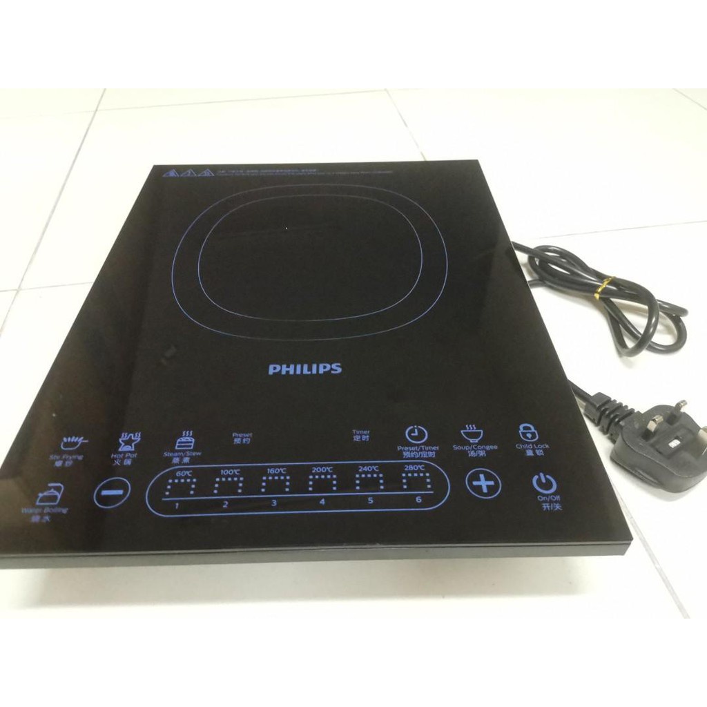 PHILIPS Induction Cooker 2000W Free Stainless Steel Pot HD4902 HD4931 Shopee Malaysia