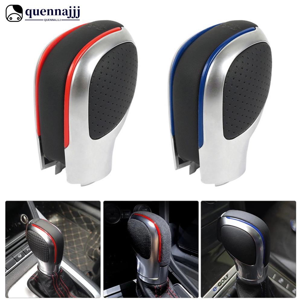 QUENNA Car DSG Shift Knob Gear Side Cover DSG Emblem Suede Leather For ...