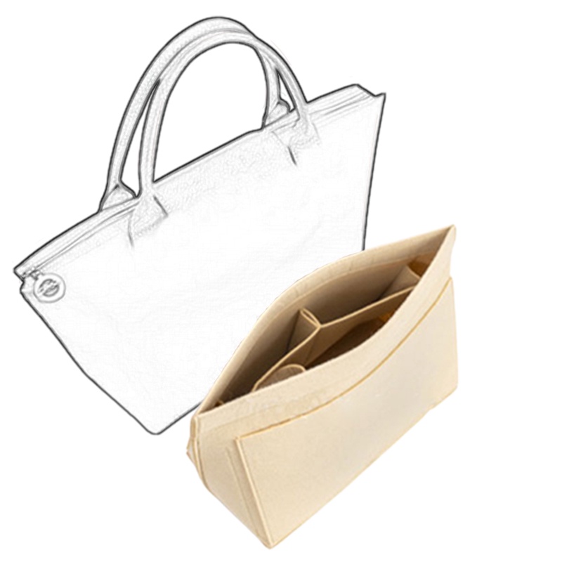 EverToner Felt Insert Bag For LE PLIAGE Series Handbag Inner Purse ...