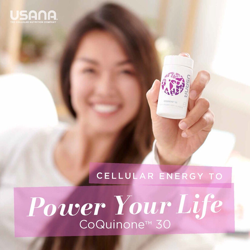 为大脑心脏提供能量 USANA Q10 CoQuinone 优莎娜心脏宝 56's (100% Ori）1224exp | Shopee ...