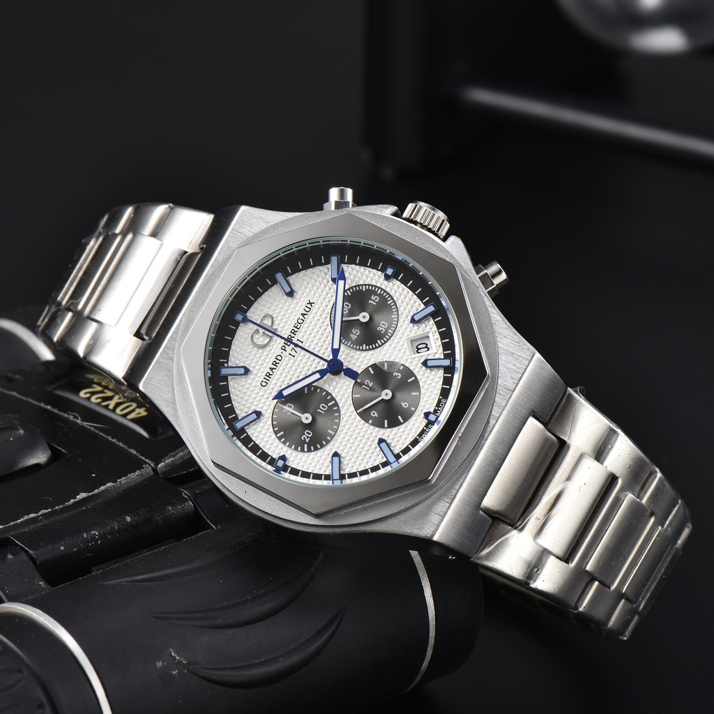 Gp Men's Watch Quartz Watch Multifunctional Chronograph Watch Luxury ...