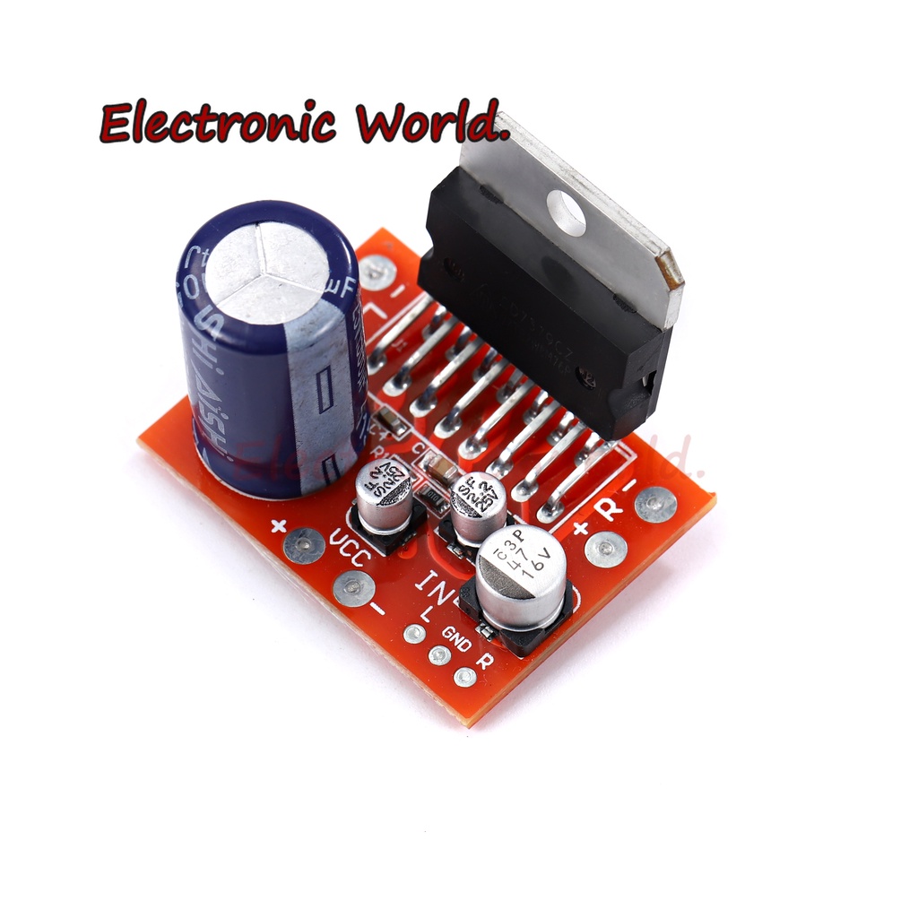 Amplifiers Audio Amplificador TDA7379 Power Amplifier Board 39W X 39W ...