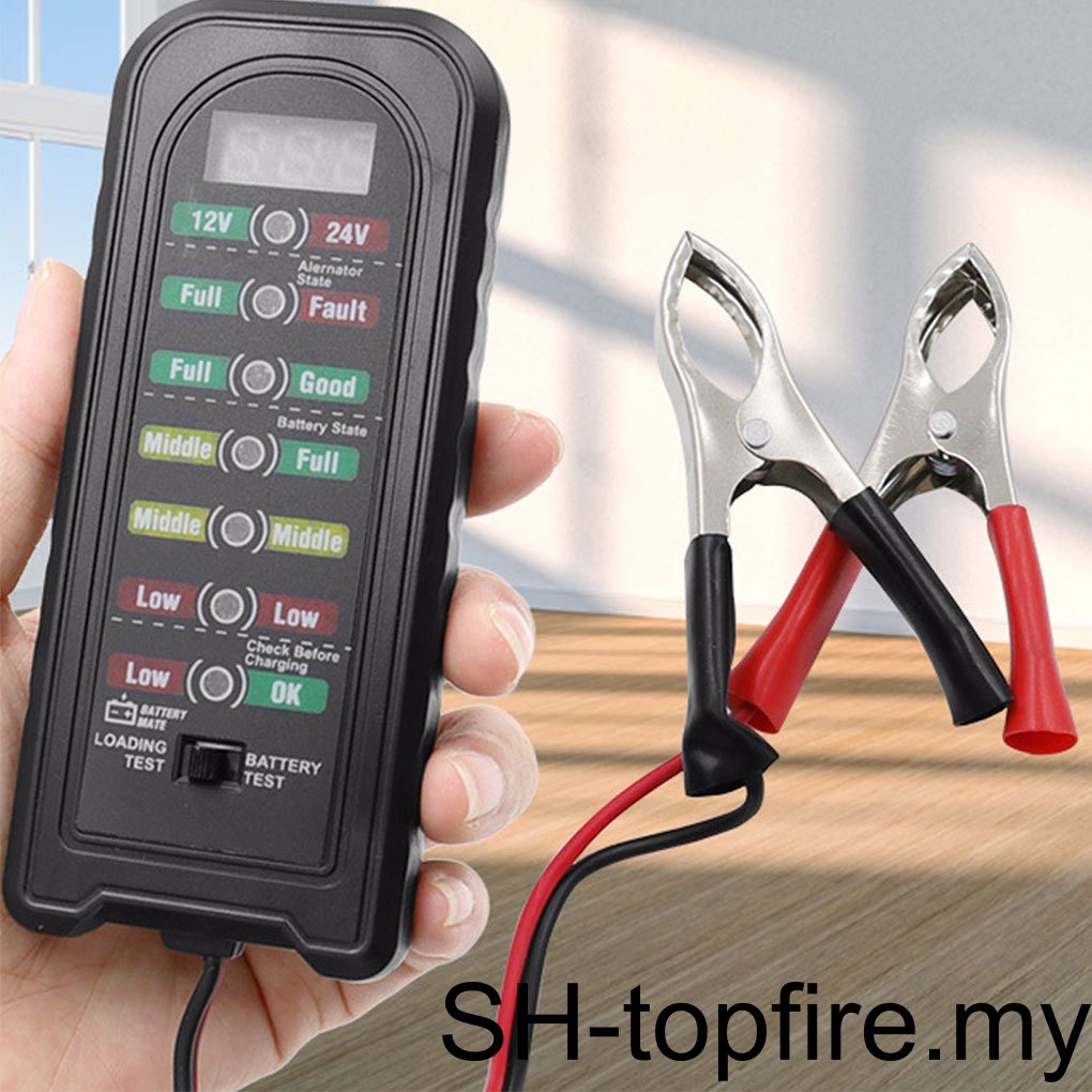1/2/3/5 Motorcycle Tester Check Battery Load Capacity And Charging ...