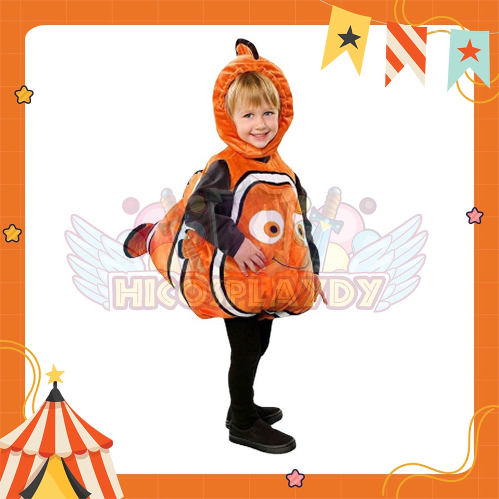 hiCosplayDy Kids Ocean World Finding Nemo Cartoon Role Play Cosplay ...