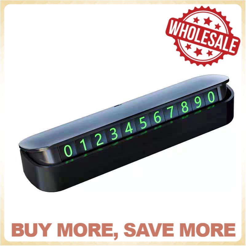 [Ready Stock] Luminous Adhesive Magnetic Numbers Sticker Display Holder ...