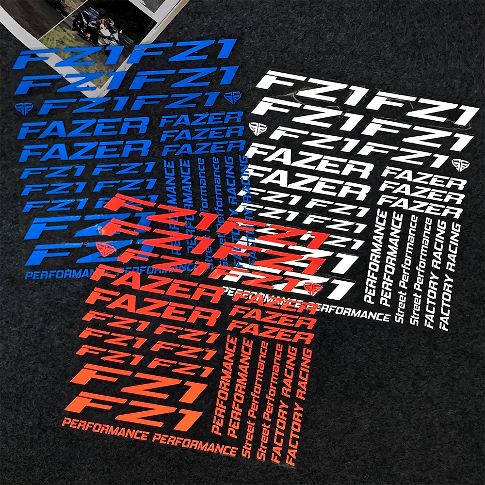 For Yamaha FAZER FZ1 600 1000 Motorcycle Stickers Decor Motor Body ...