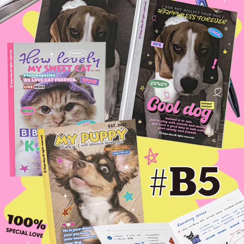 Cdaily|American Retro Notebook Set Horizontal Line Inner Page Notebook ...