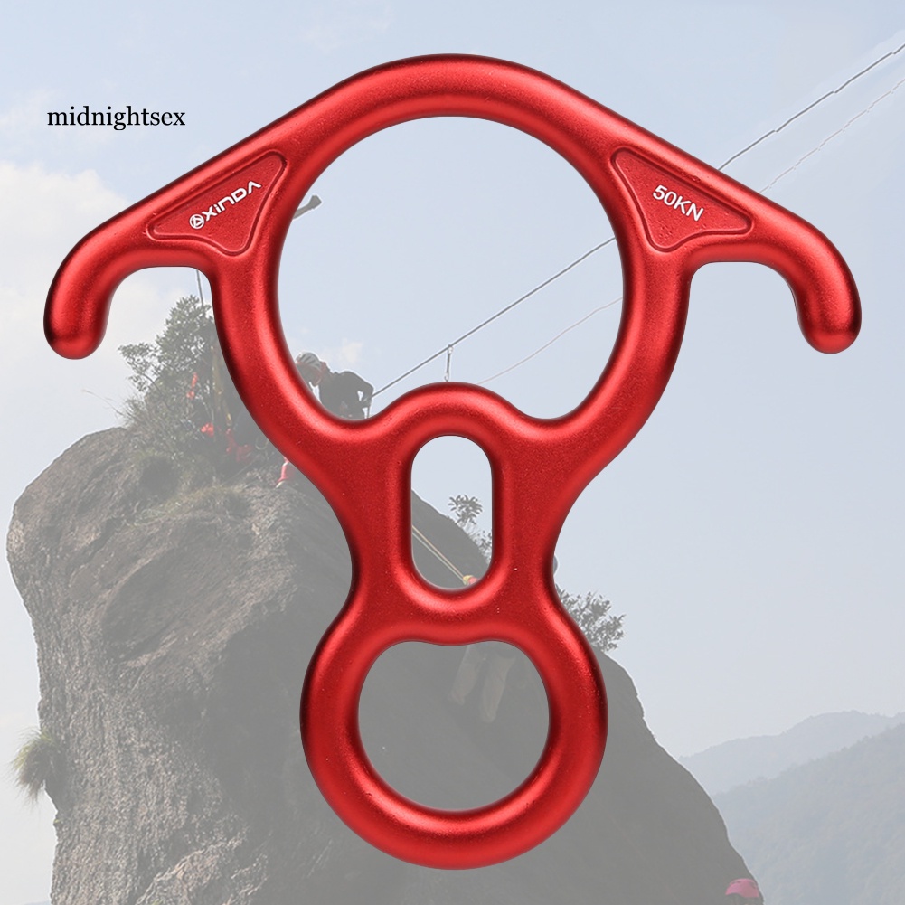 Outdoor Climbing Rappel Belay Gear Figure 8 Bent Ear Rescue Terminal ...
