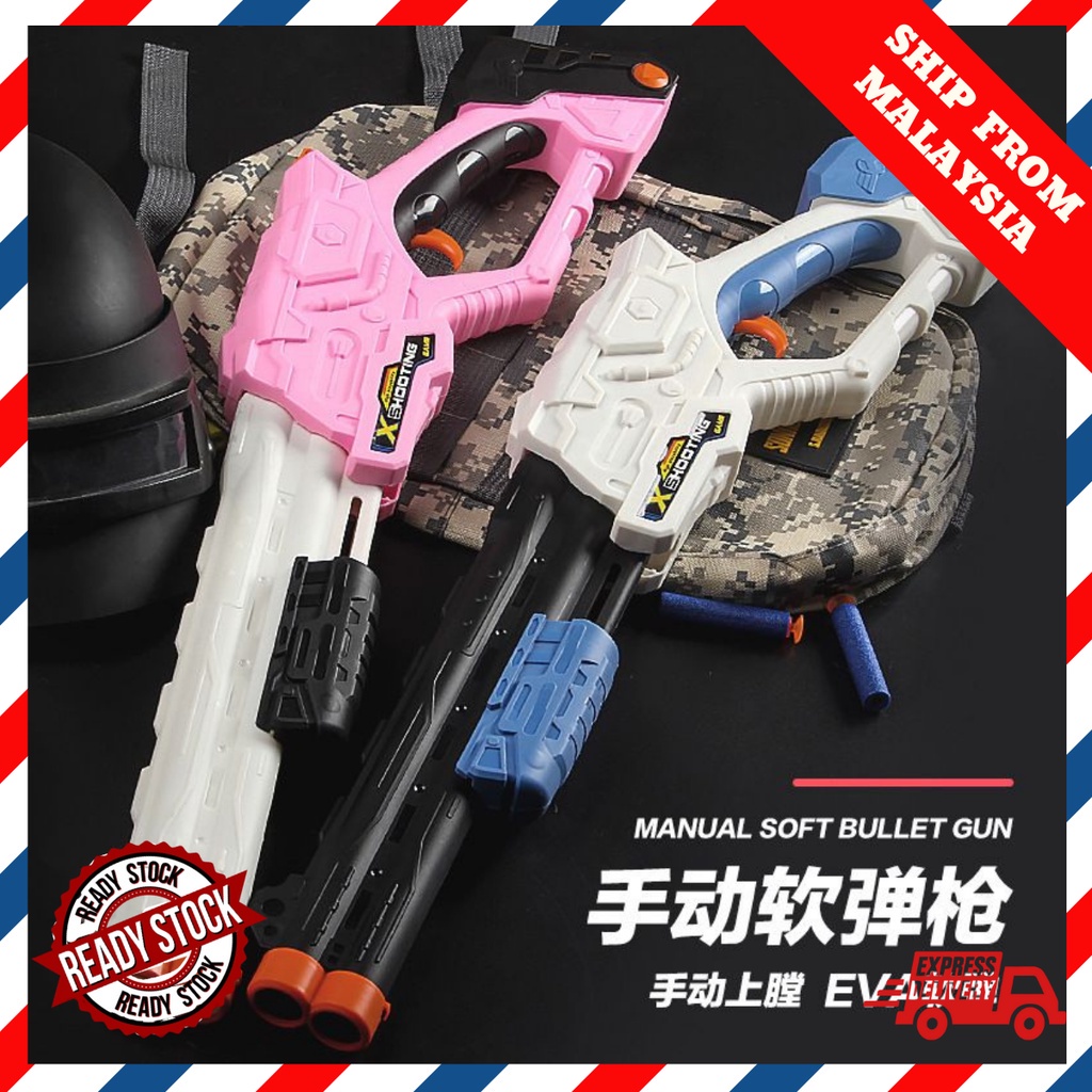 Long Toy Blaster Soft Toy For Kids Boys Adults Gift Birthday | Shopee ...