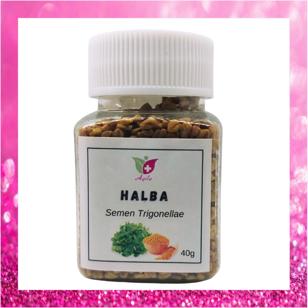 Halba dalam botol (40g) Fenugreek/ 葫芦巴 (Semen Trigonellae) Trigonella ...