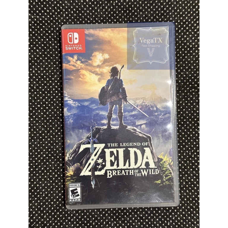 NSW Nintendo Switch Games Used - The Legends Of Zelda Breath Of The ...