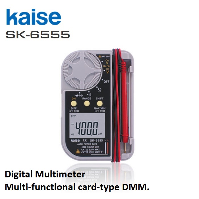 KAISE SK-6555 Pocket Digital Multimeter (Japan) | Shopee Malaysia