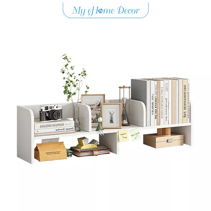 Ins style student tabletop bookshelf desktop supplies storage rack ...