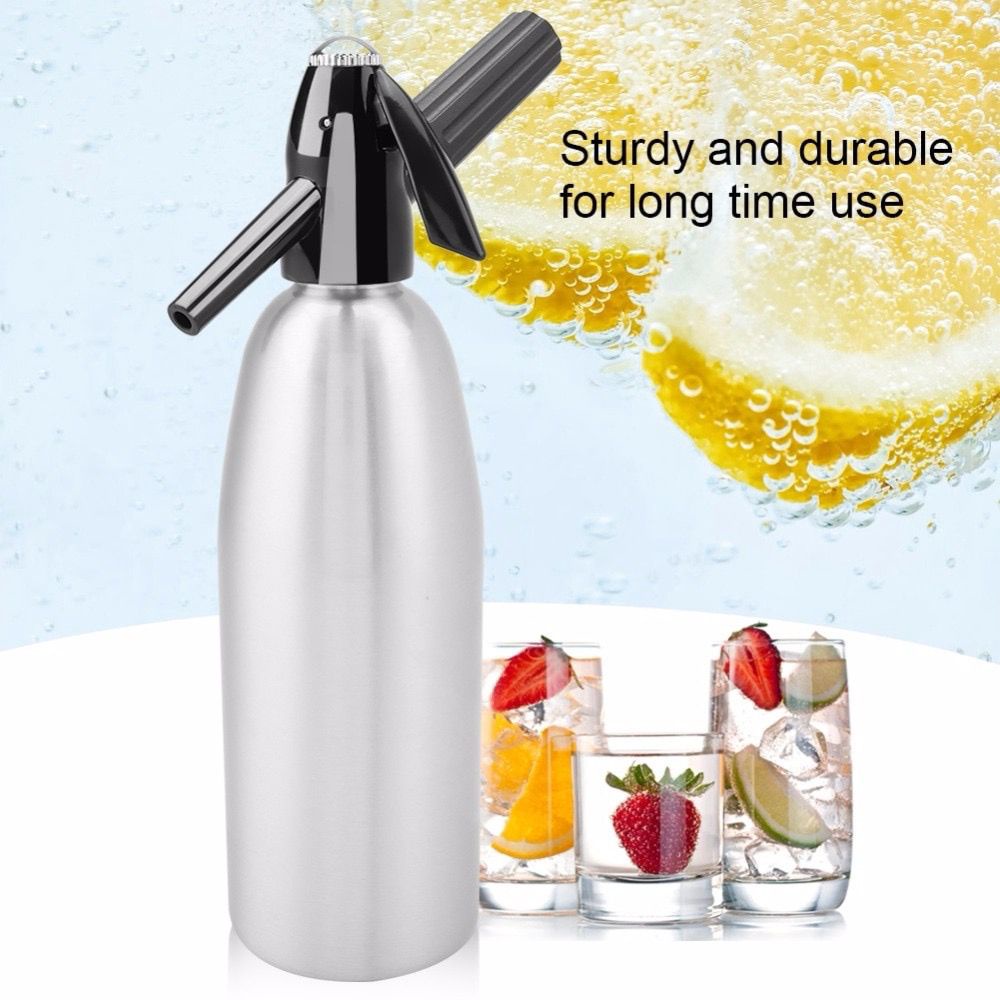 Public Portable 1L Fizzy Water Maker Machine Soda Streamer Sparkling ...