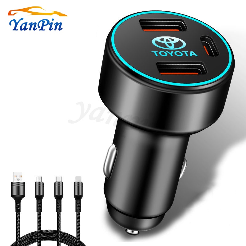 Toyota Car Charger 120W Super Fast Charging for Toyota Vios Wish Unser ...
