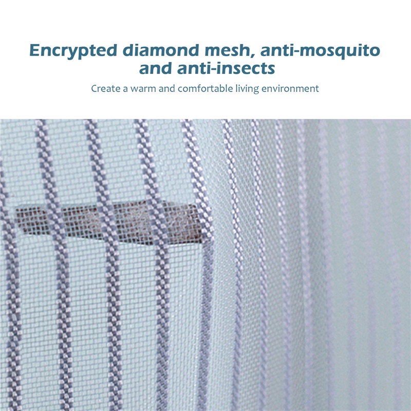 FM- Anti-Mosquito Net Summer Automatic Closing Magnetic Mosquito Net ...