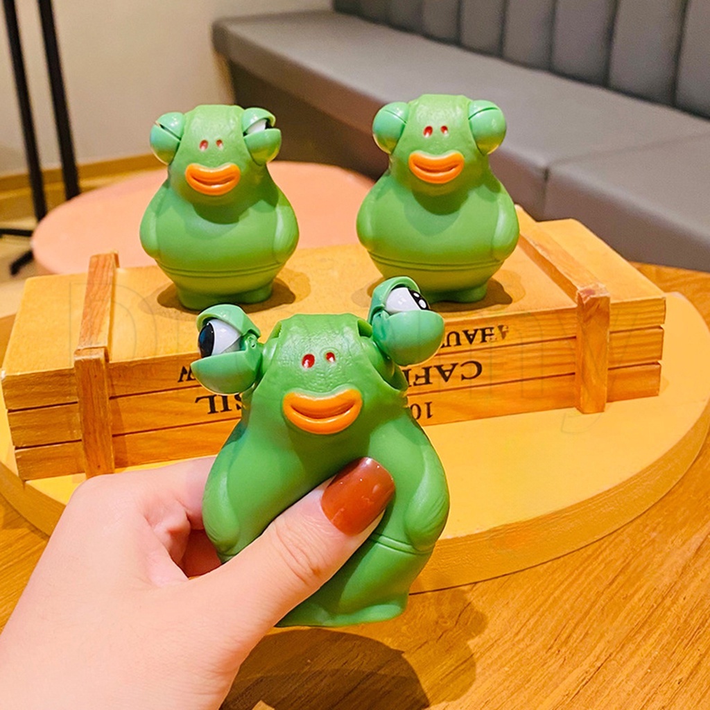 Creative Green-headed Eyeball Monster Burst Squeeze Toy / Funny Green ...