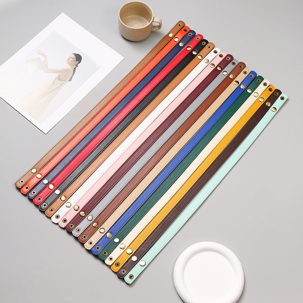 Hand Strap Handle Bag Accessories 1PC DIY Snap Style All-match PU Solid ...