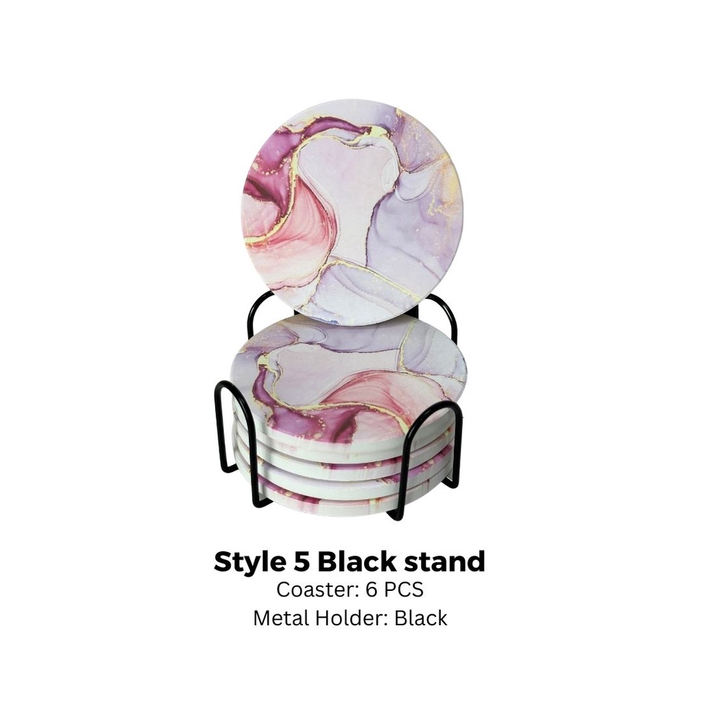 Alas Cawan Lapik Cawan Ceramic Coaster Absorb Water Absorbent Premium ...