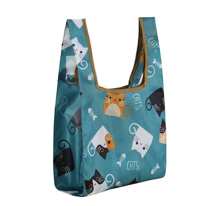 Foldable Portable Tote Bag Mini Small Size Eco-friendly Bag Supermarket ...