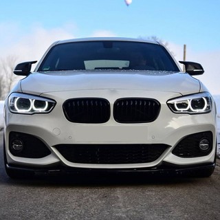 For BMW F20 F21 Front Bumper Lip Splitter Spoiler 1 Series 118i 118d ...