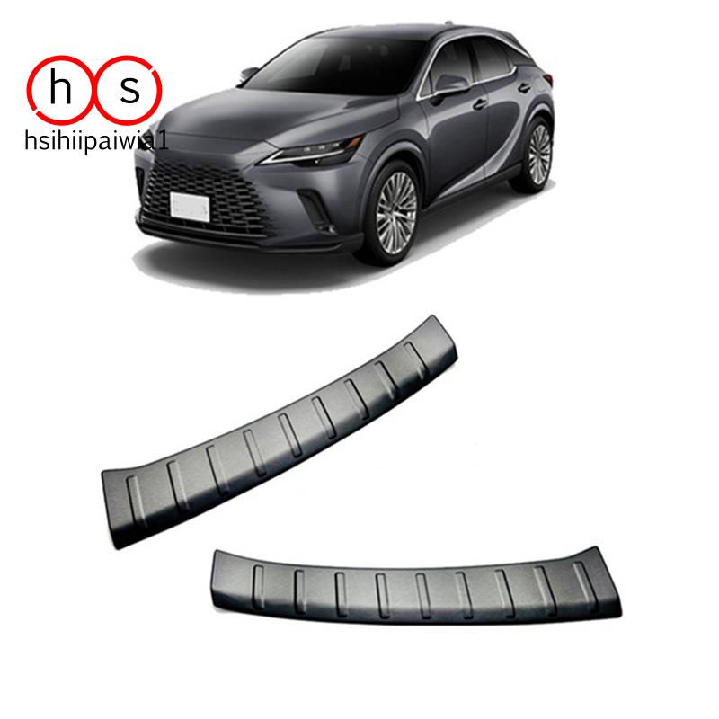 Car Tailgate Trunk Scuff Plate Black Titanium Wire Tailgate Guard Rear ...