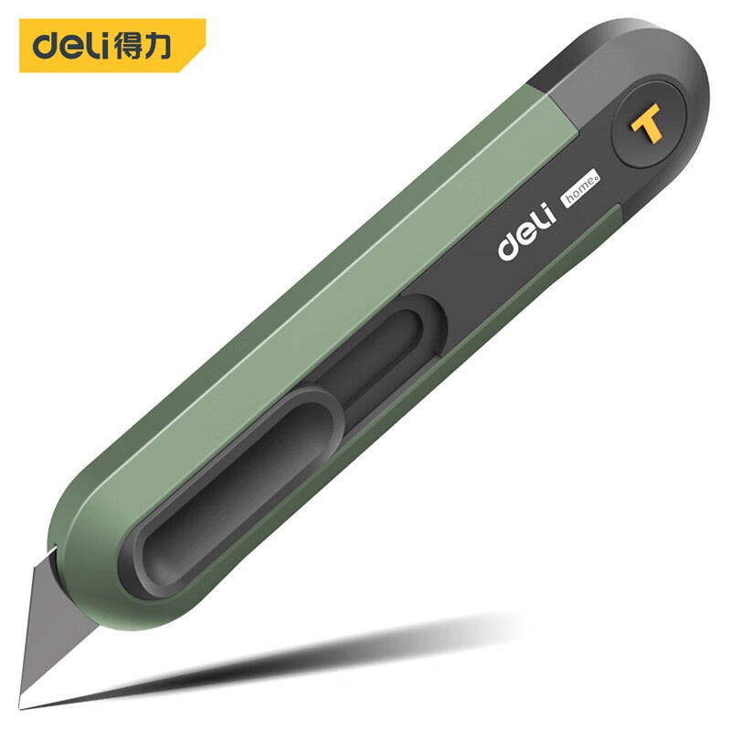 Deli (deli) home Series Self-Locking Utility Knife Safety Knife T-Blade ...