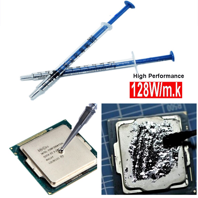 Excellent 128w/mk Liquid metal Thermal Grease For CPU GPU Graphics Card ...