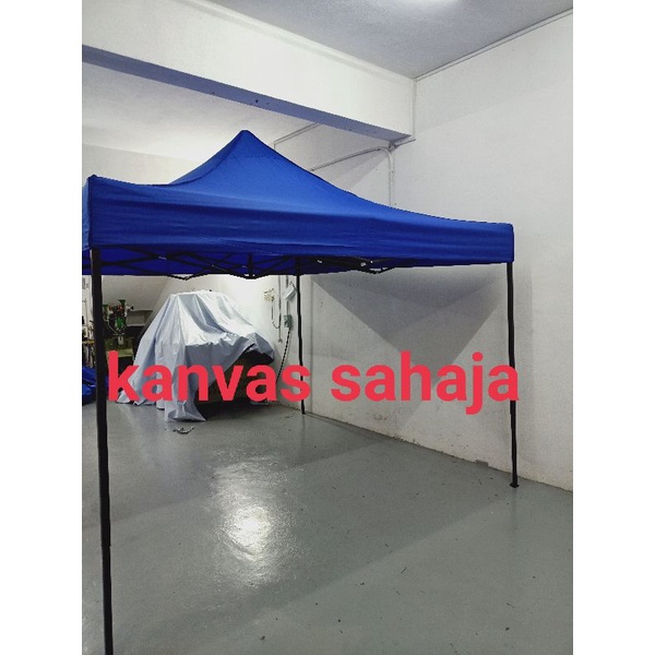 6x6 8x8-10x10 -10x15 10x20 khemah lipat kanvas saja canopy canvas only ...